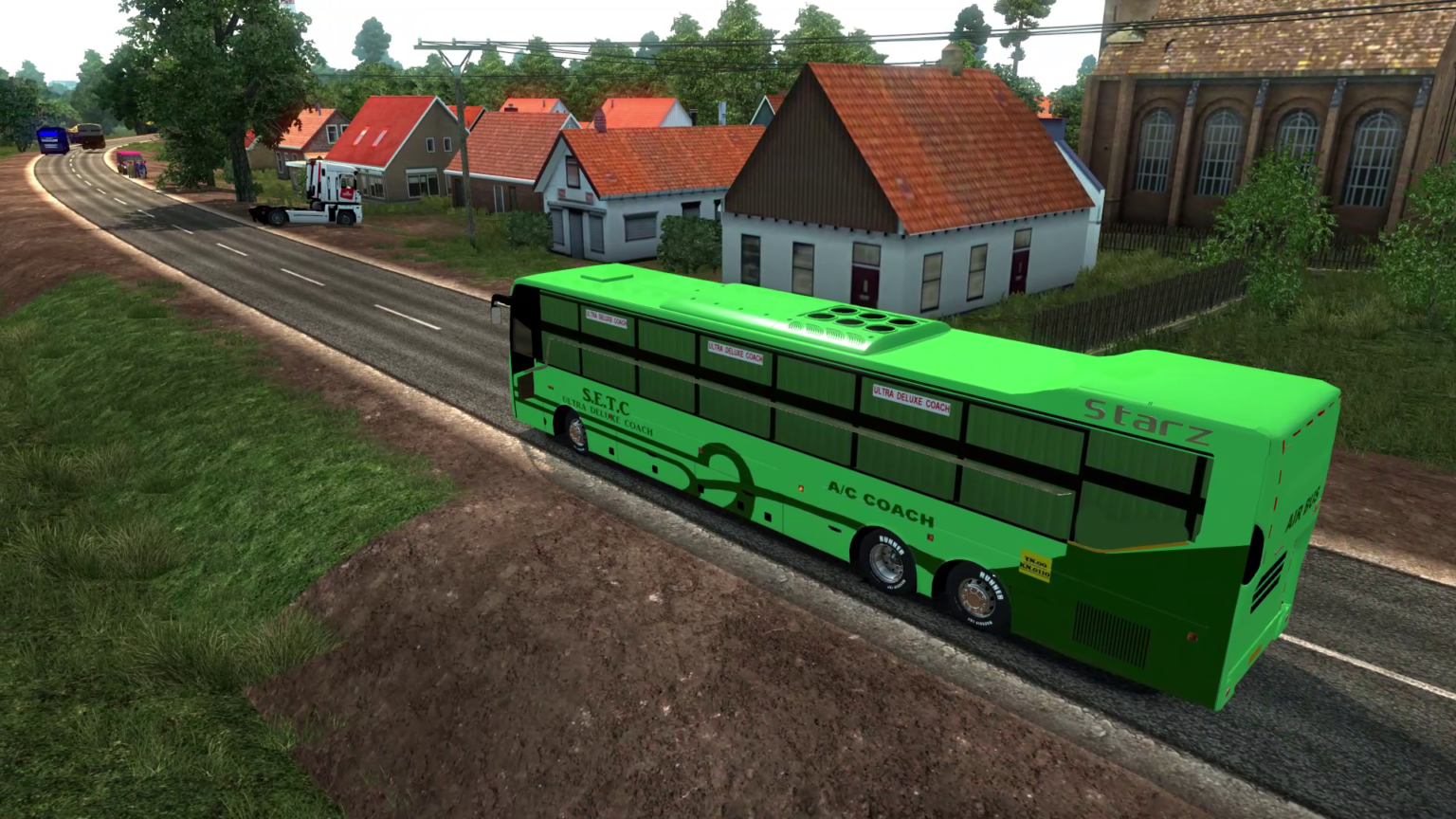 MG Volvo StarZ Bus Mod for ETS2 1.31-1.36 – ETS2 INDIAN MODS