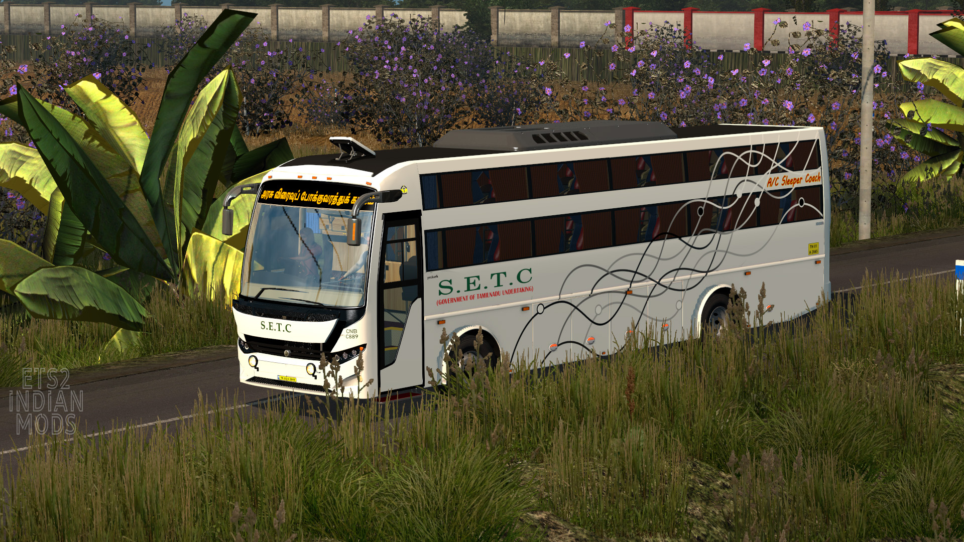 SETC Skin Pack For JK Prakash Vega Sleeper Bus Mod Euro Truck SETC Skin Pack For JK Prakash Vega Sleeper Bus Mod Euro Truck